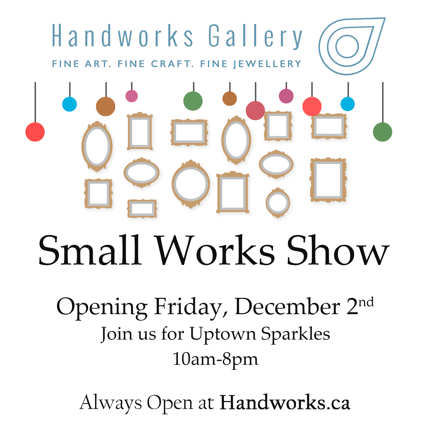 Small Works Show | Events at Handworks Gallery